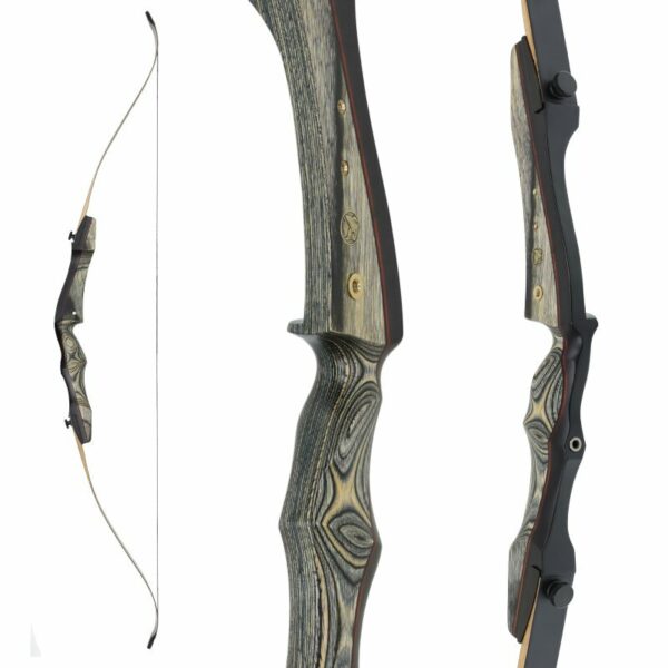 DRAKE Parrot - 58 inches - 30-60 lbs - Take Down Recurve Bow - Archery ...